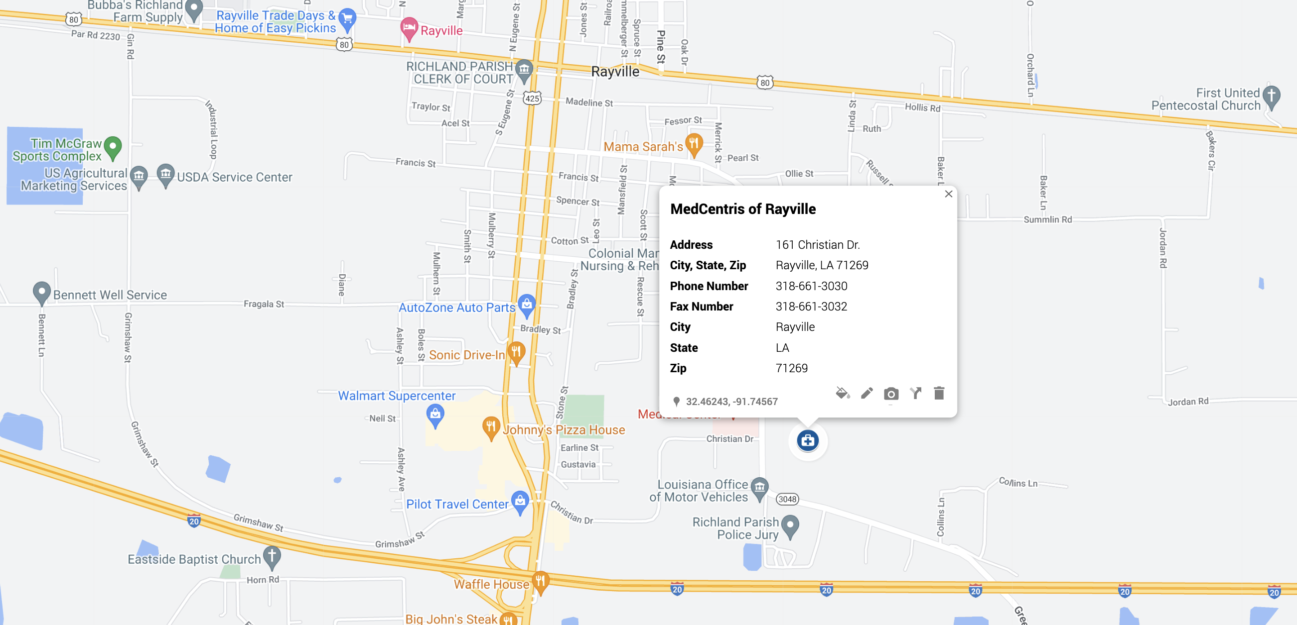 Wound Care Clinic in Ferriday, LA | MedCentris